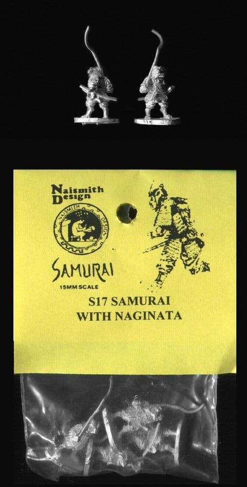 Naismith Design 15mm Samurai Range S17 Armoured Samurai with Naginata 6