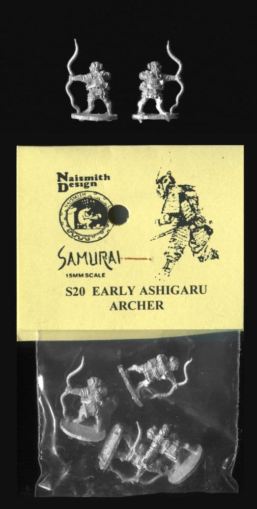 Naismith Design 15mm Samurai Range S20 Early Ashigaru Archer Firing 6