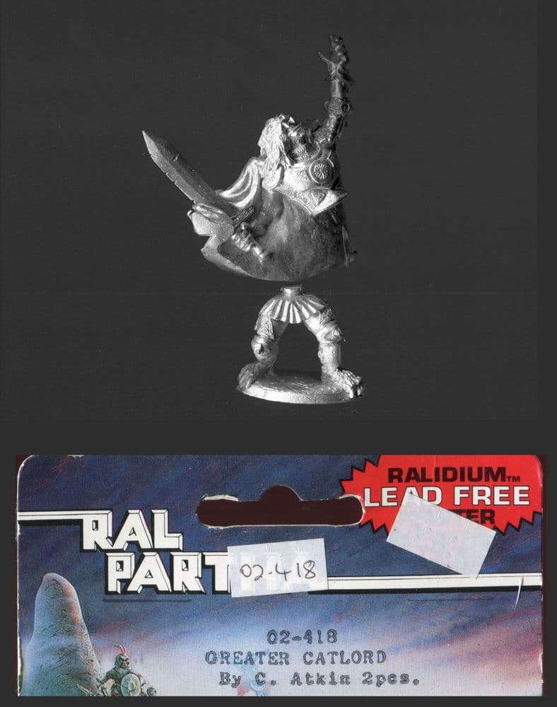 Ral Partha 25mm Fantasy 02-418 Greater Catlord