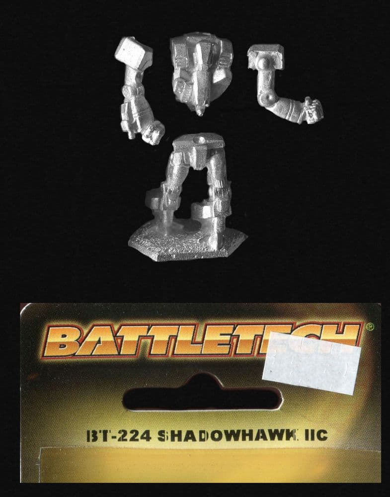 Ral Partha Battletech 20-224 Shadowhawk IIc Clan Battlemech 1