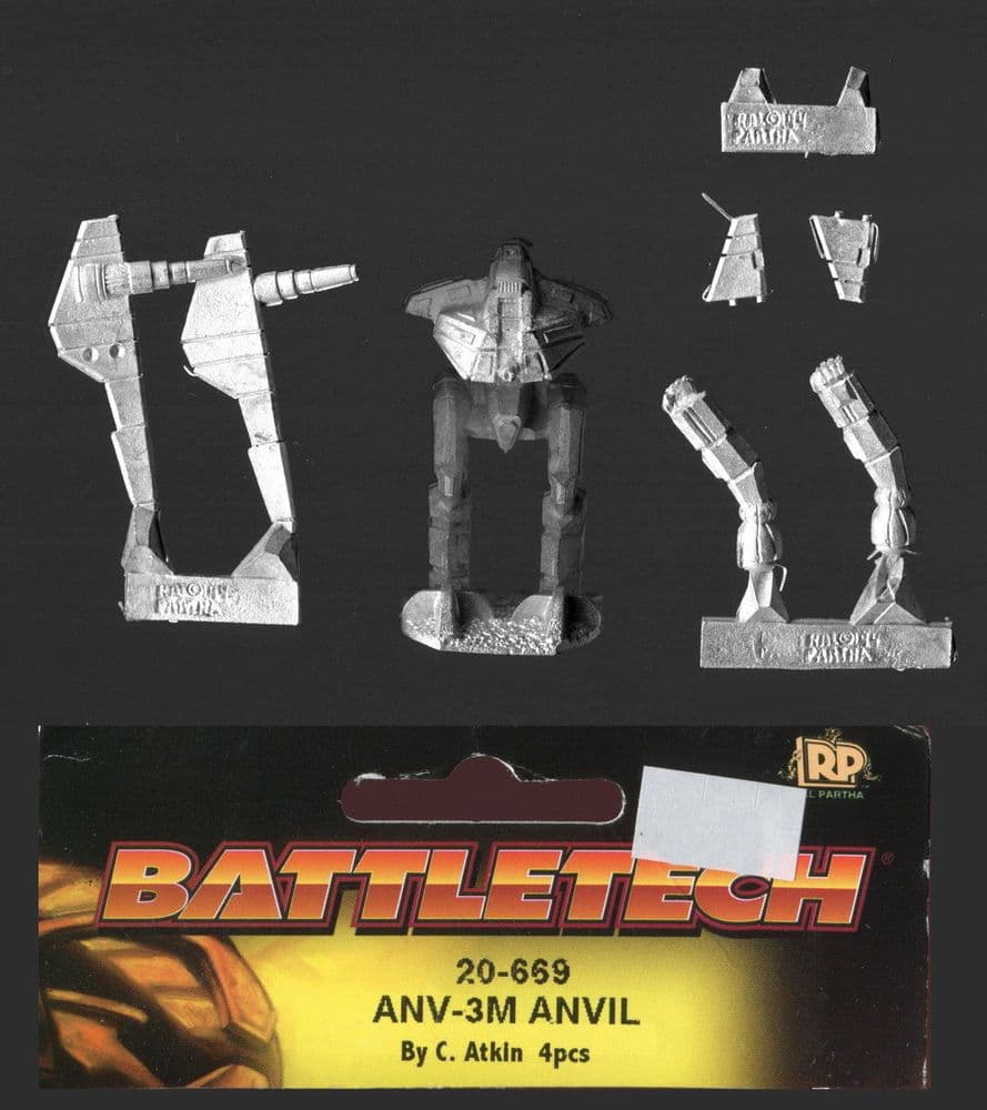 Ral Partha Battletech 20-669 ANV-73M Anvil