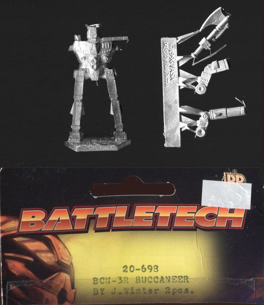 Ral Partha Battletech 20-698 BCN-3R Buccaneer x 1