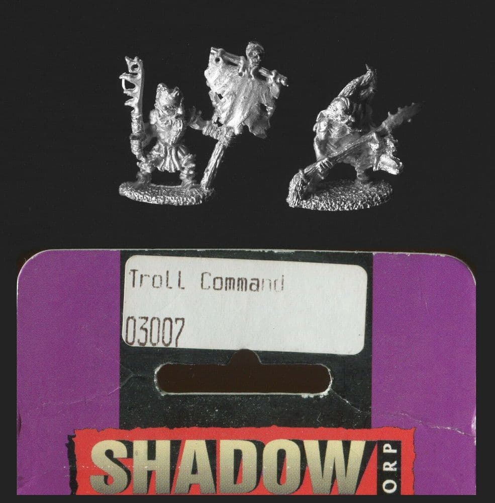 Reaper Miniatures 15mm Fantasy 03007 Troll Command x 2 figs