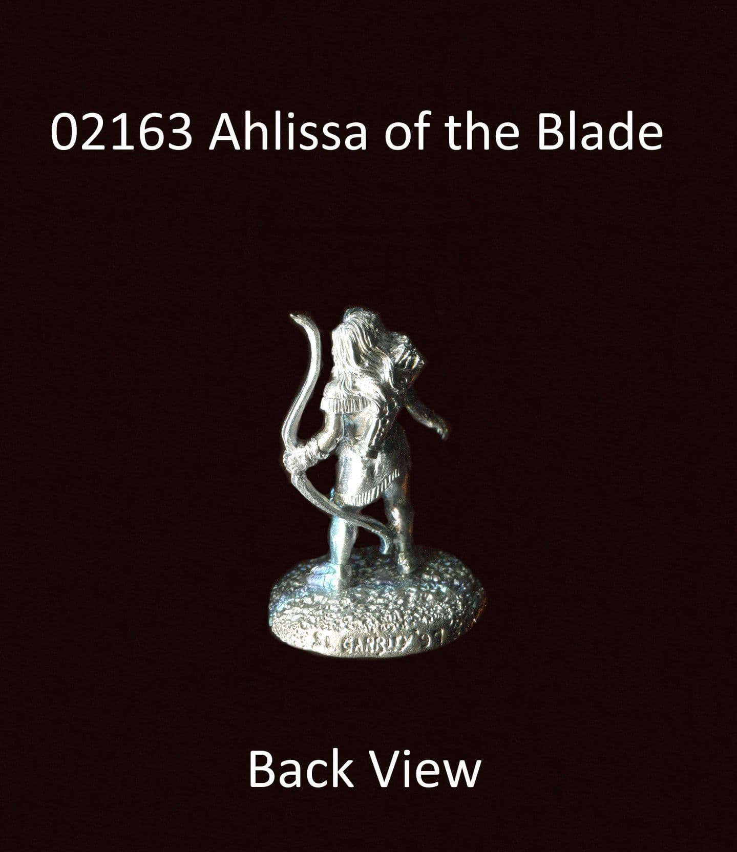 Reaper Miniatures 25mm/28mm Fantasy 02163 Ahlissa of the Blade Female ...