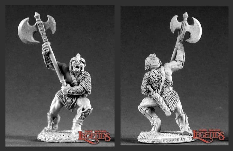 Reaper Miniatures 25mm/28mm Fantasy 02174 Orc Champion of Kargir
