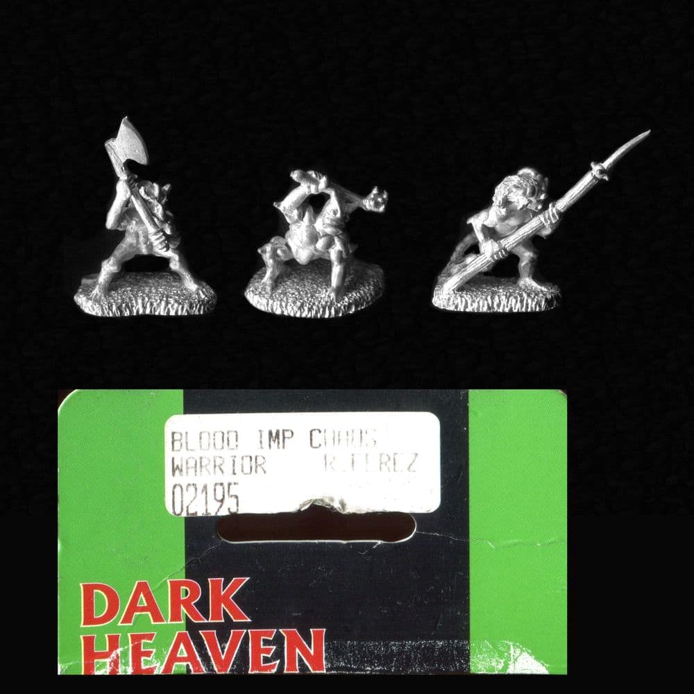 Reaper Miniatures 25mm/28mm Fantasy 02195 Blood Imp Warriors 3 ...