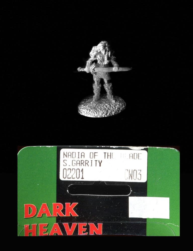 Reaper Miniatures 25mm/28mm Fantasy 02201 Nadia of the Blade Fighter 1