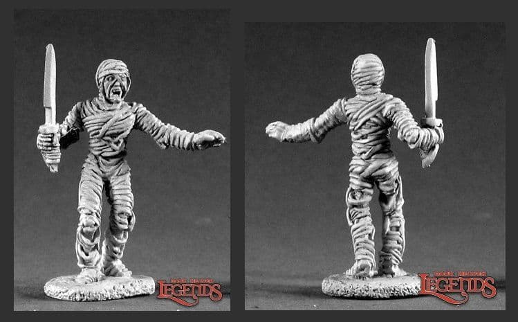 Reaper Miniatures 25mm/28mm Fantasy 02204 Sethis of Adiri Mummy 1
