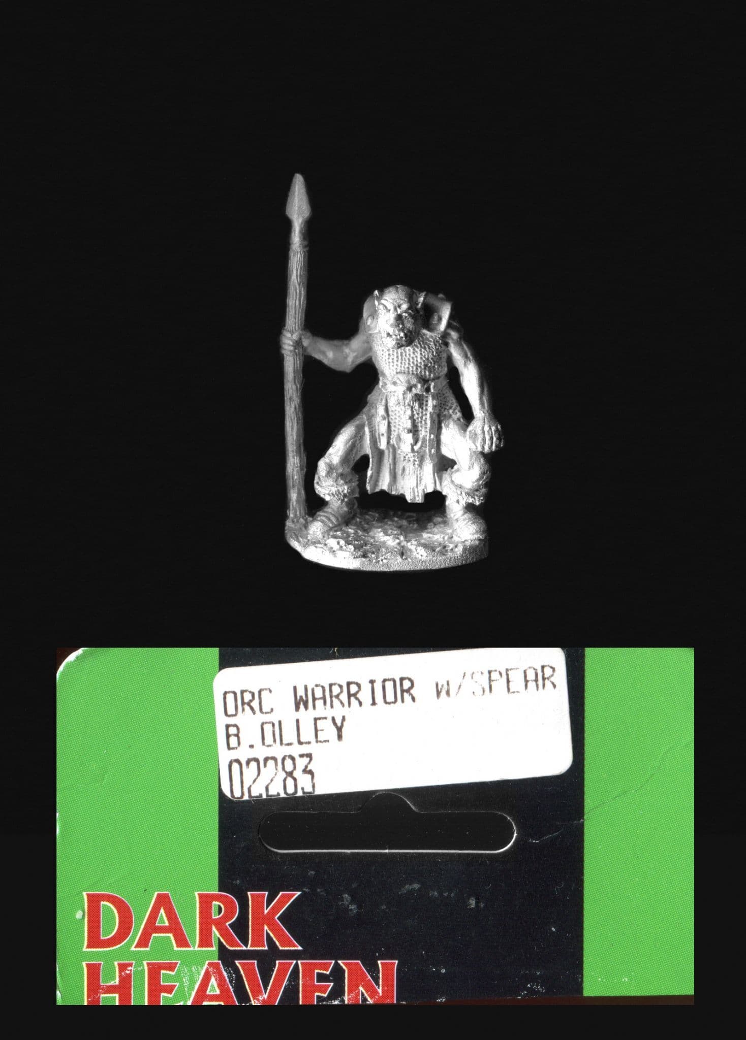 Reaper Miniatures 25mm/28mm Fantasy 02283 Orc Warrior with Spear