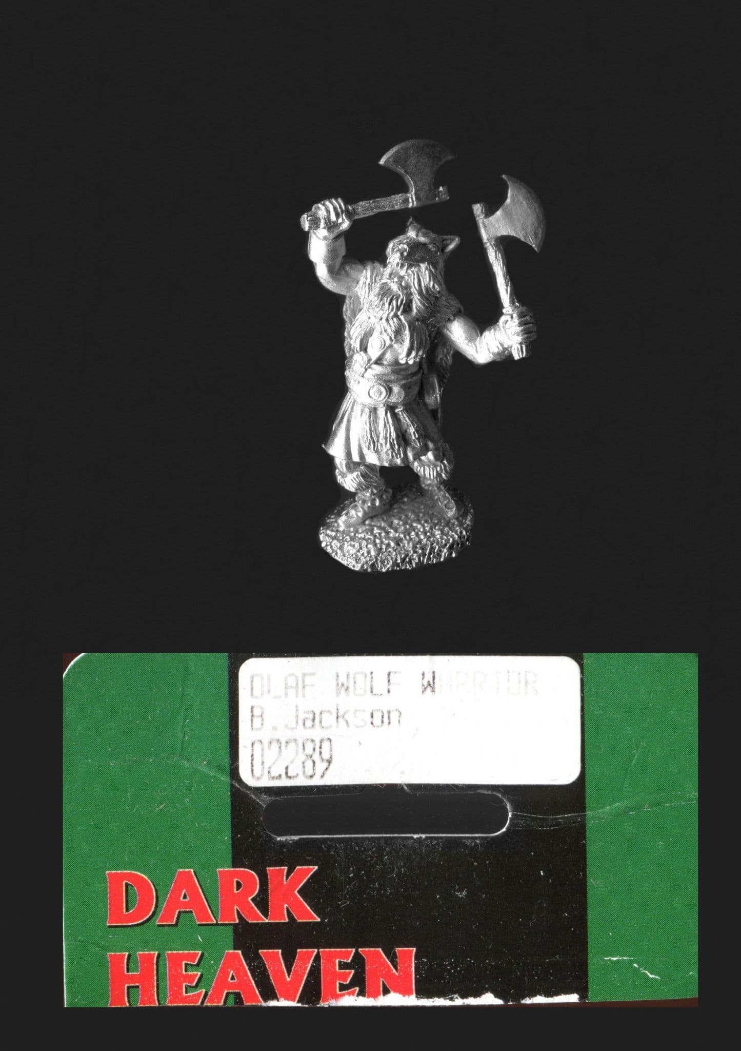 Reaper Miniatures 25mm/28mm Fantasy 02289 Olaf Wolf Warrior