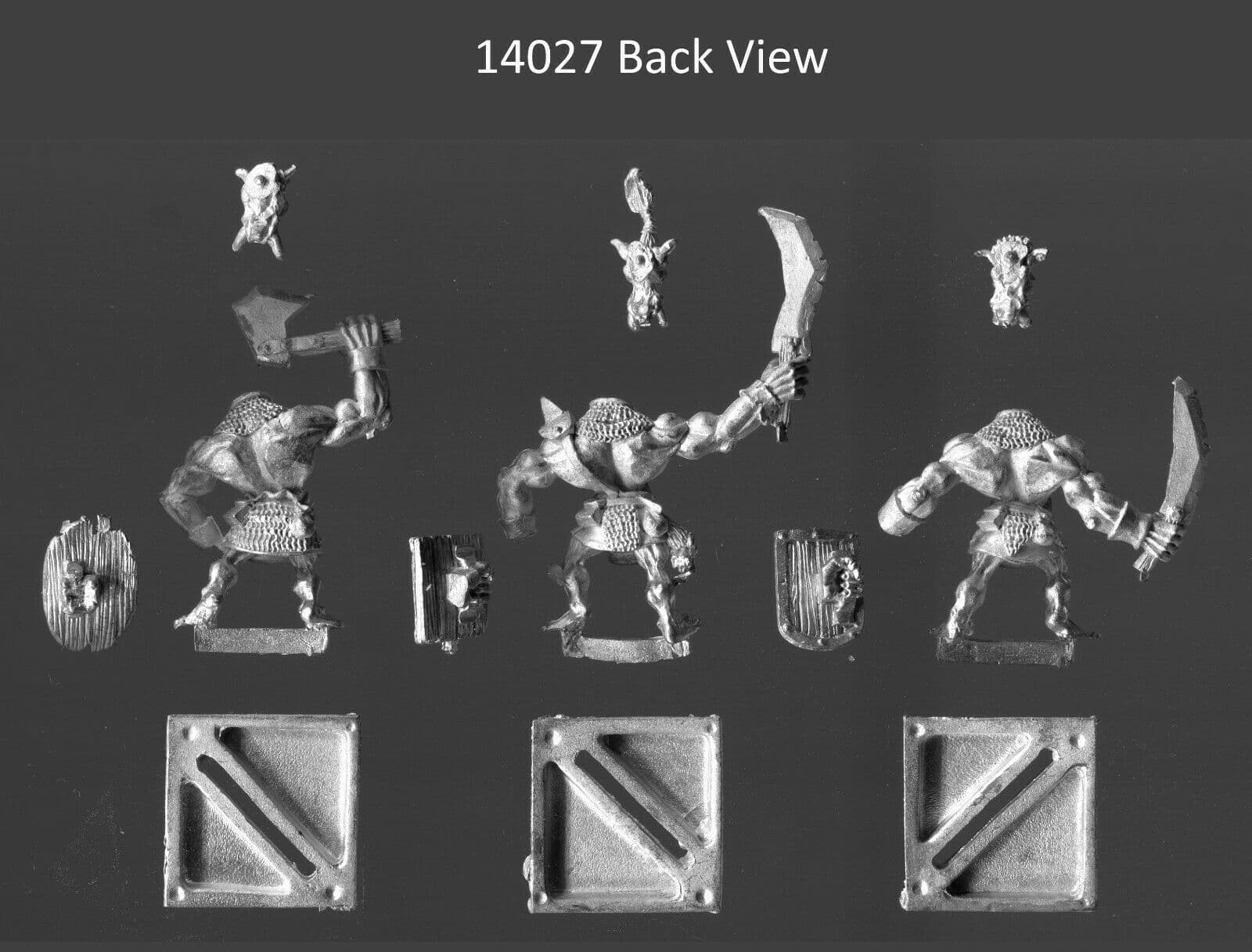 Reaper Miniatures 25mm/28mm Fantasy 14027 Orc Warriors 3 diff figs