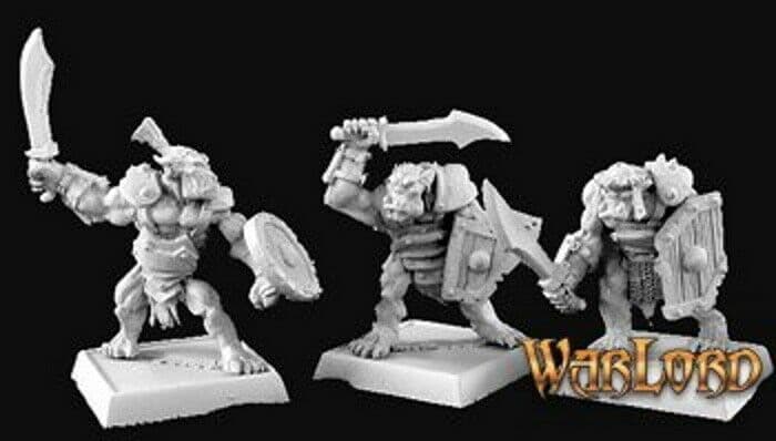Reaper Miniatures 25mm/28mm Fantasy 14192 Lesser Orc Warriors x 3 diff figs