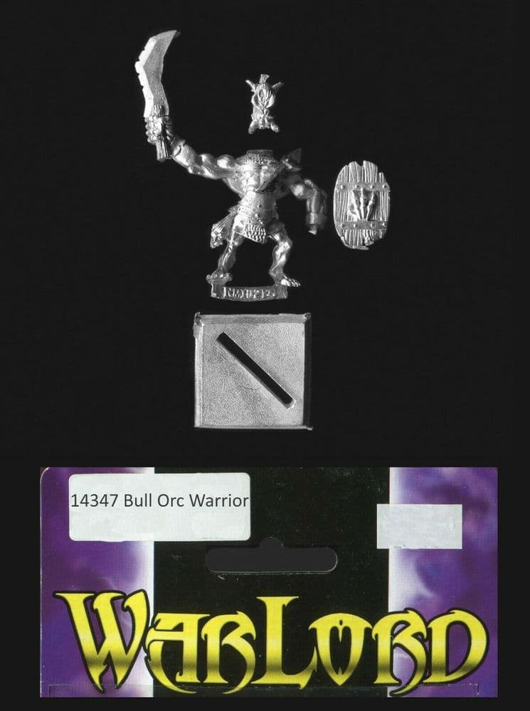 Reaper Miniatures 25mm/28mm Fantasy 14347 Bull Orc Warrior