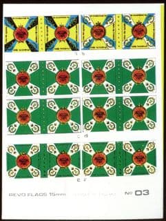 Revo Flags 15mm No 03 Napoleonic Russian Infantry 1813