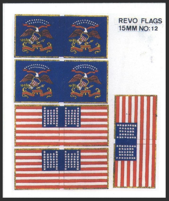 Revo Flags 15mm No 12 ACW Union Infantry