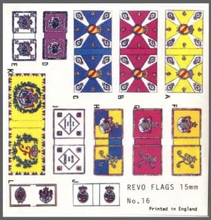 Revo Flags 15mm No 16 Napoleonic German States