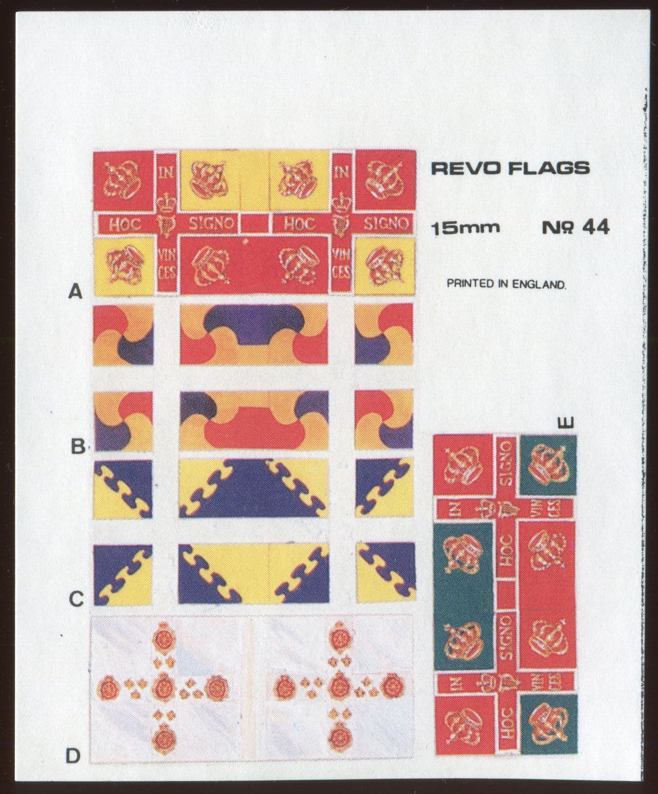 Revo Flags 15mm No 44 Marlburian War French Infantry