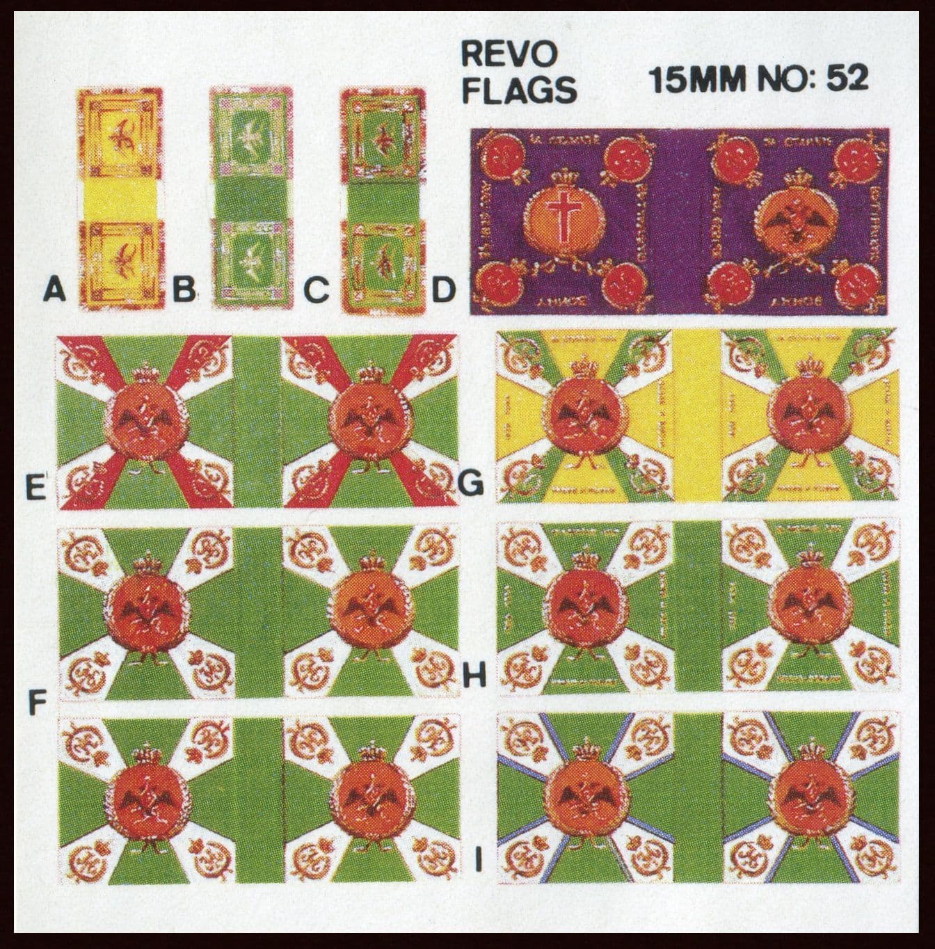 Revo Flags 15mm No 52 Crimean War 1853-1856 Russian