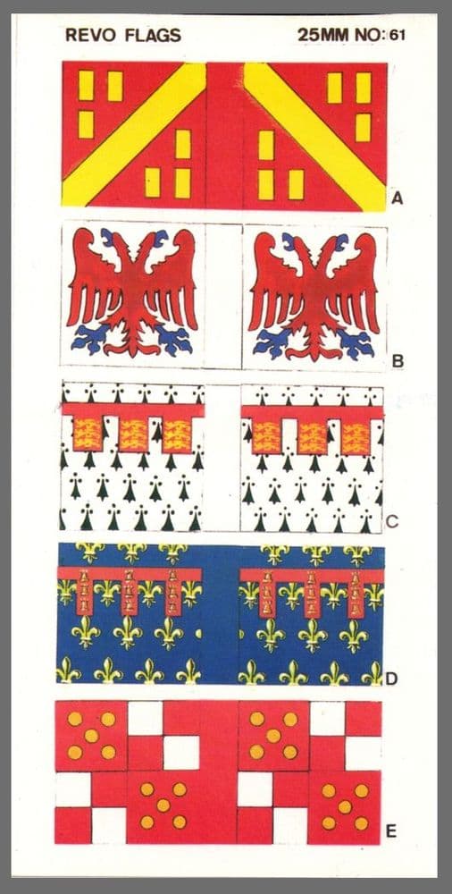 Revo Flags 25mm No 61 HYW Banners France