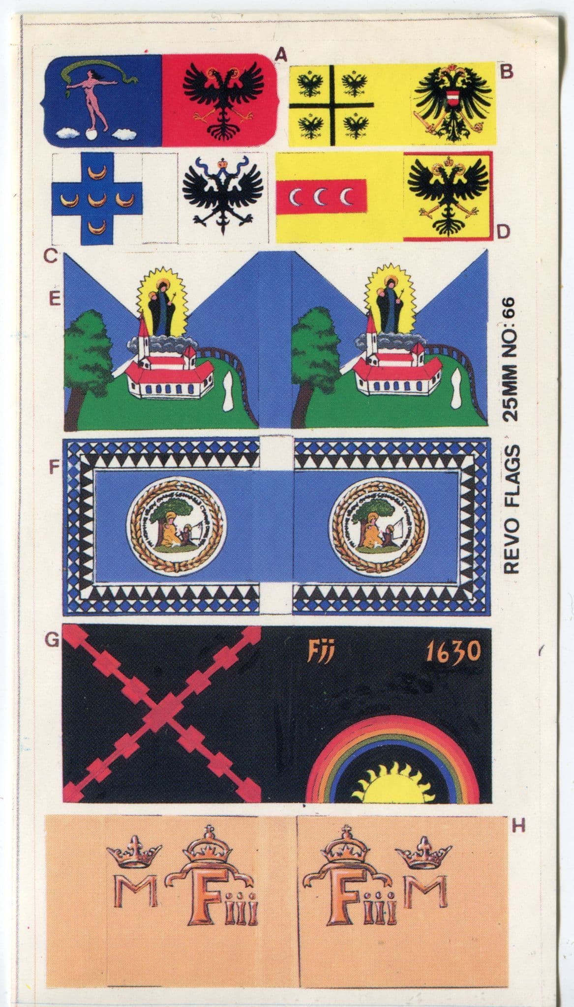 Revo Flags 25mm No 66 Thirty Years War Catholic League