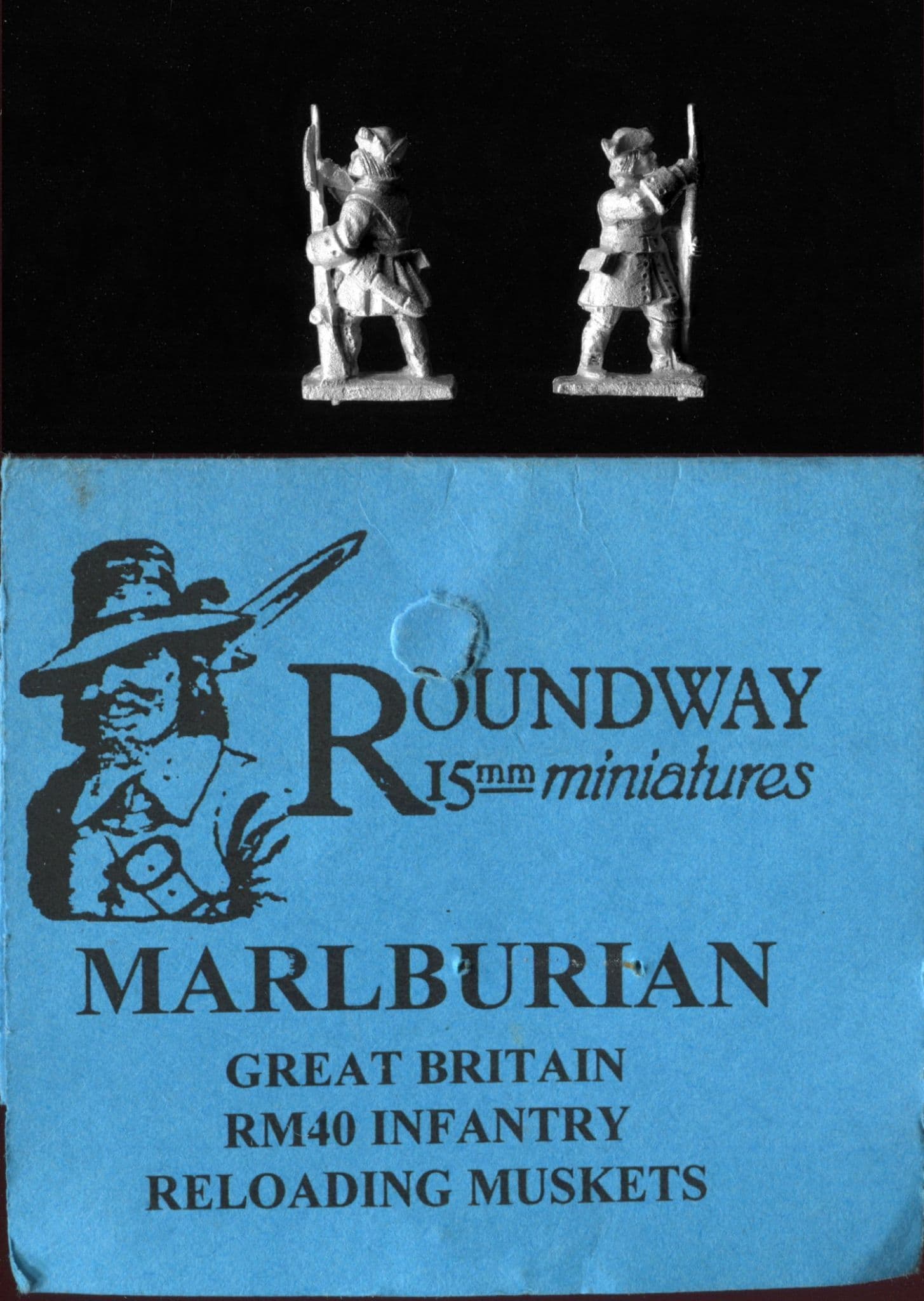Roundway 15mm Marlburian RM40 British Infantry Reloading Musket x 8