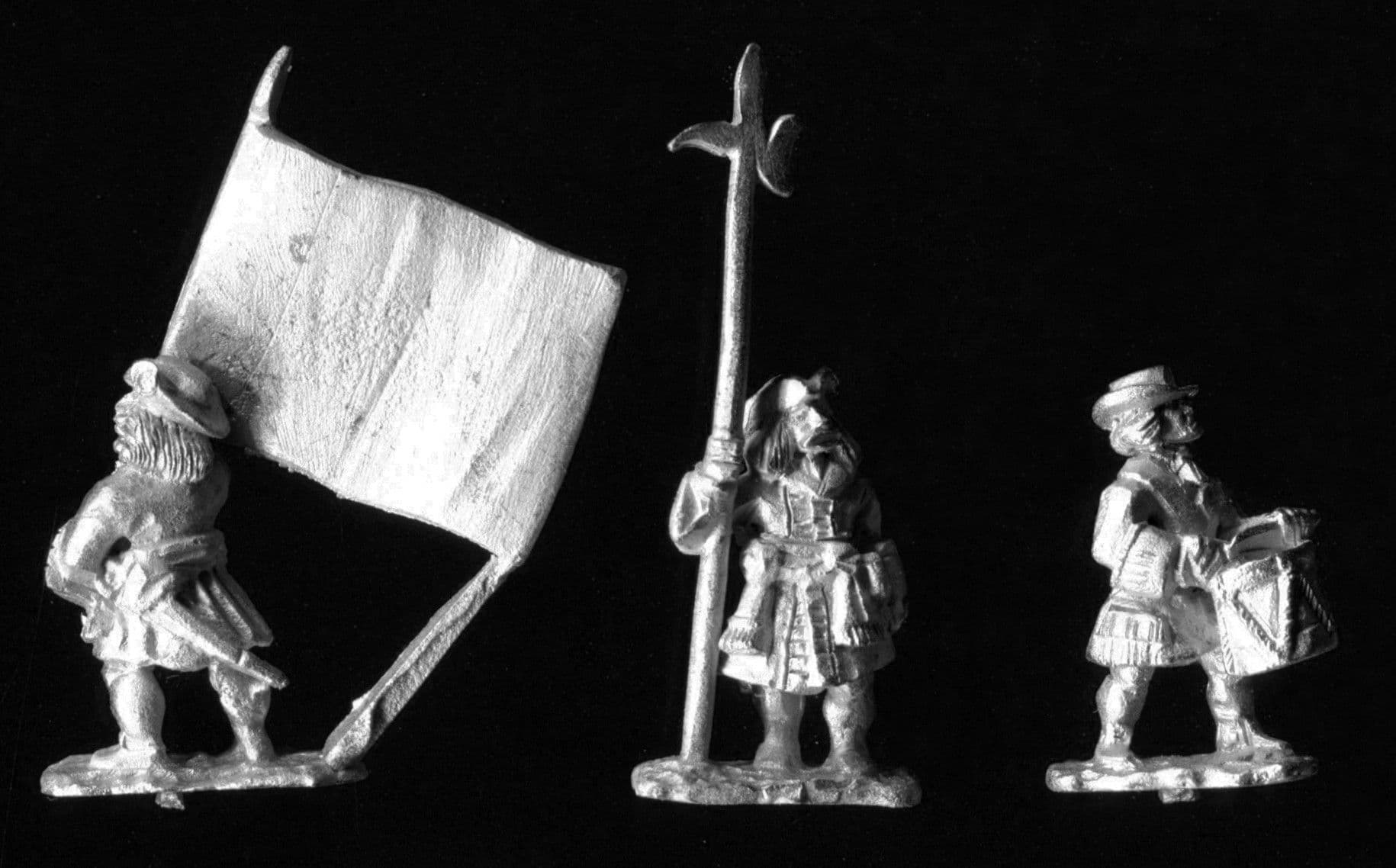 Roundway 15mm Marlburian RM58 Danish Infantry Command x 6