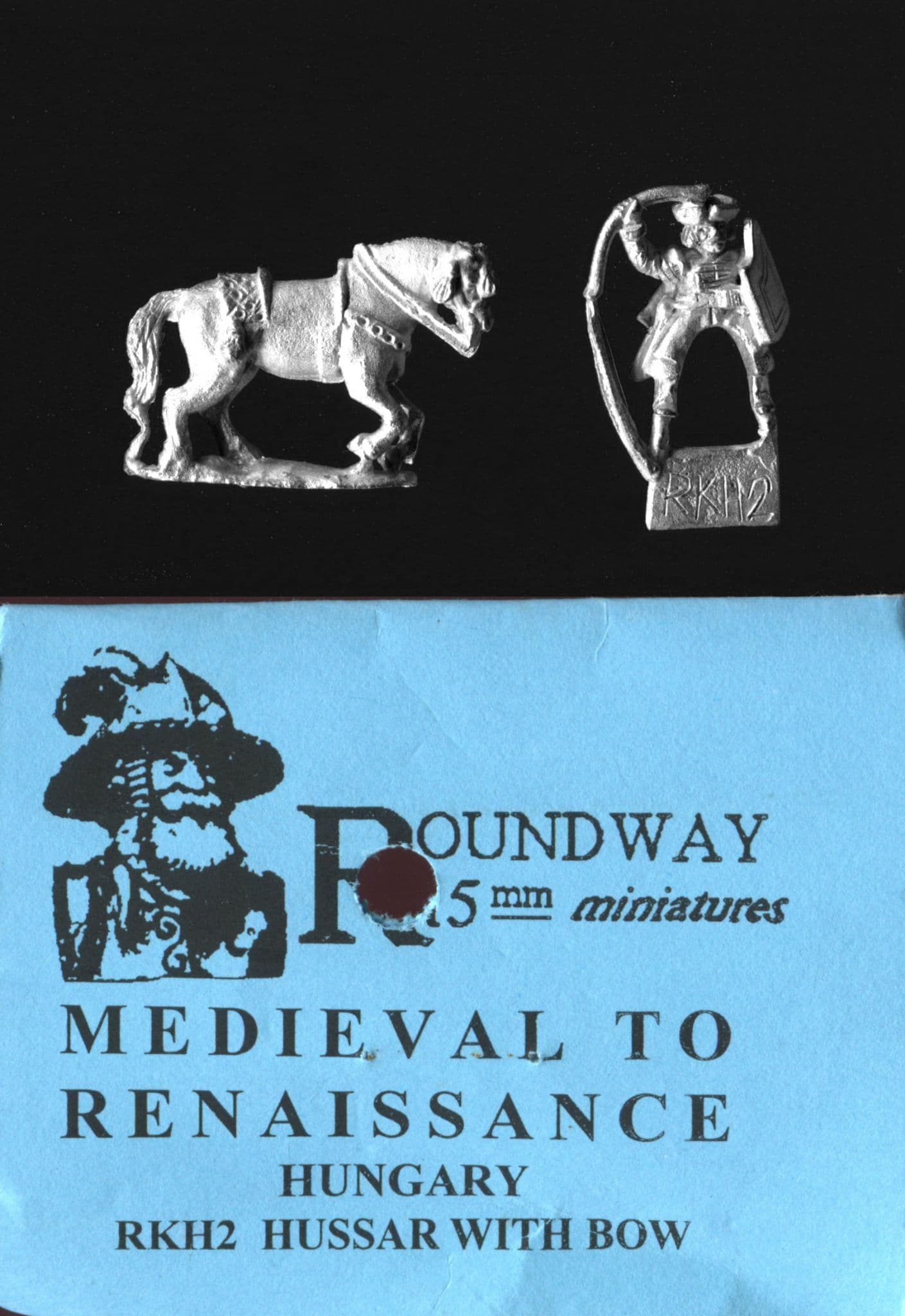 Roundway 15mm Renaissance RKH2 Hungarian Hussar with Bow x 4