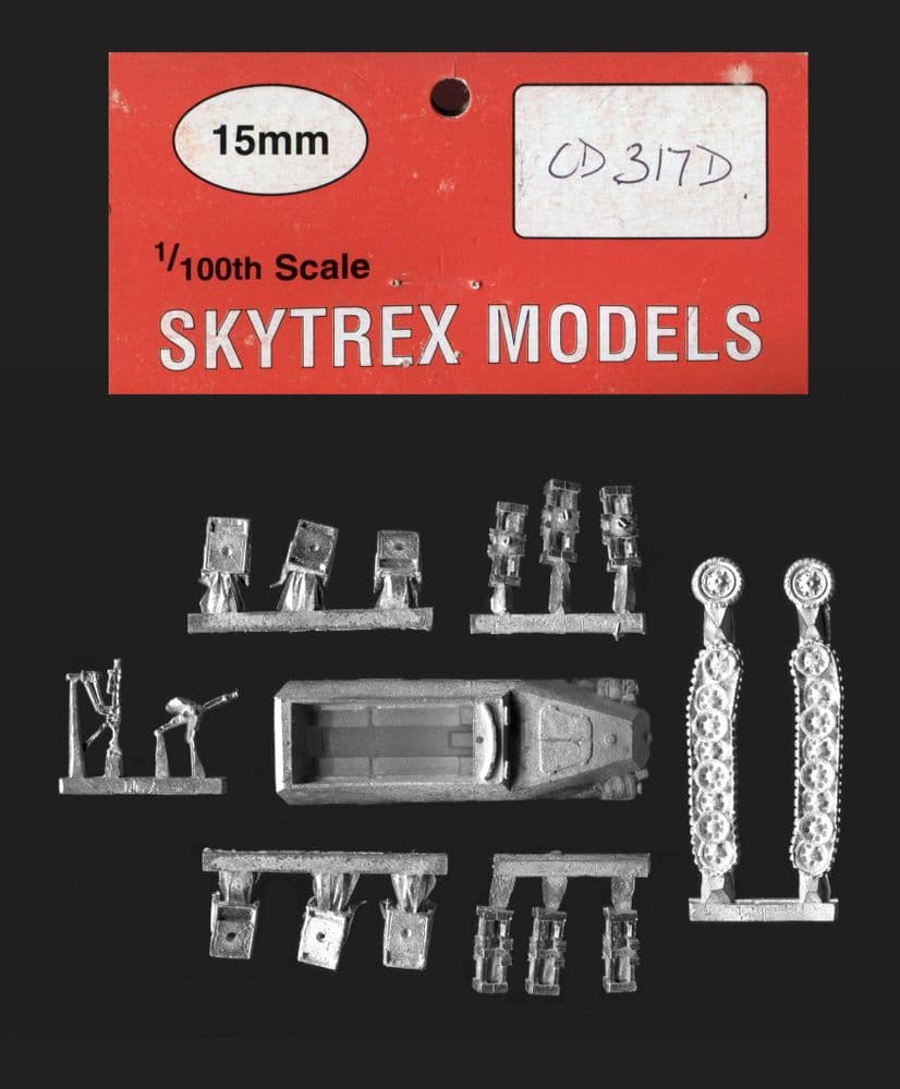 Skytrex 15mm CD317D WWII German Sdkfz 251/D Halftrack APC with Rockets