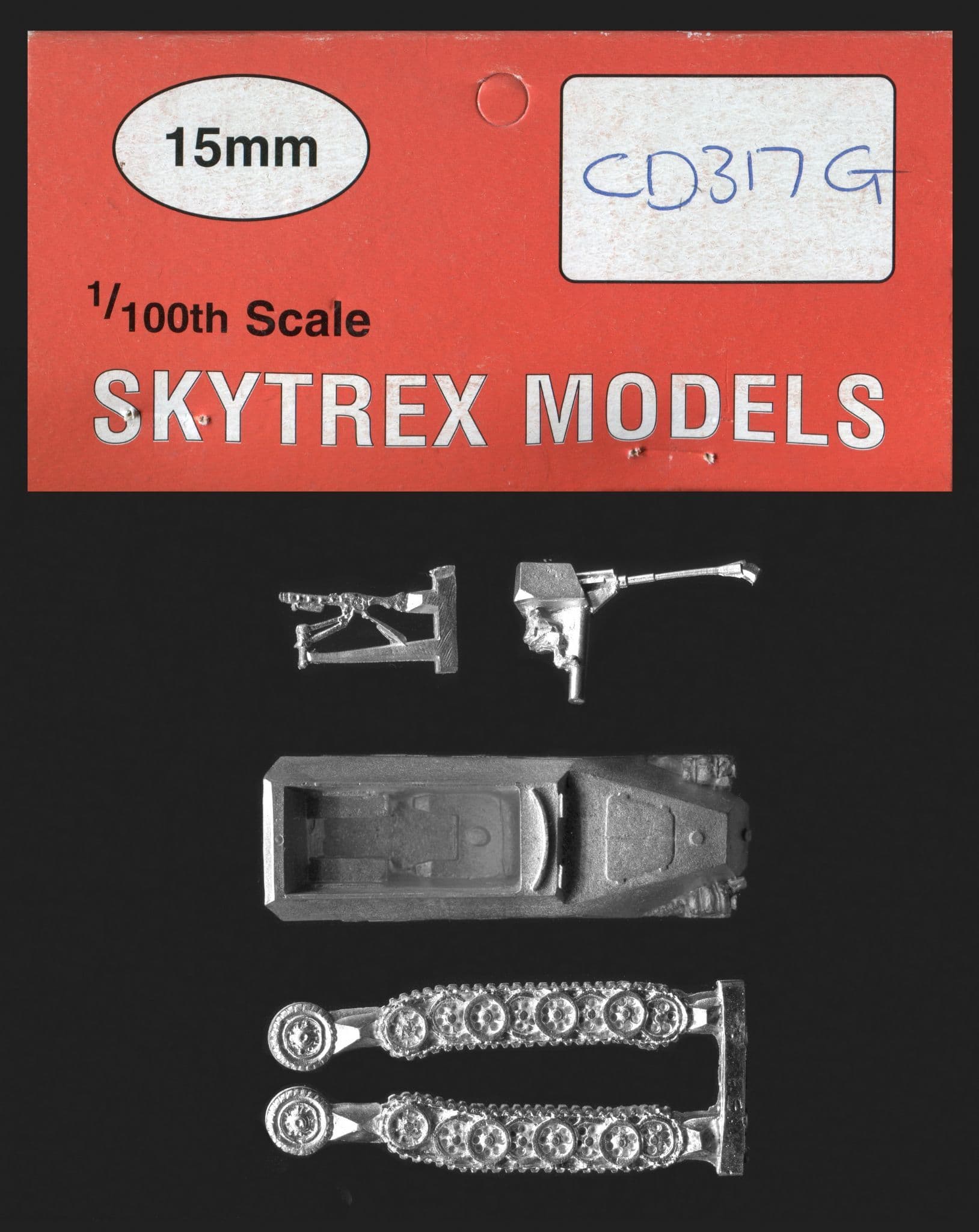 Skytrex 15mm Cd317g Wwii German Sdkfz 251 17d Halftrack Apc With 20mm