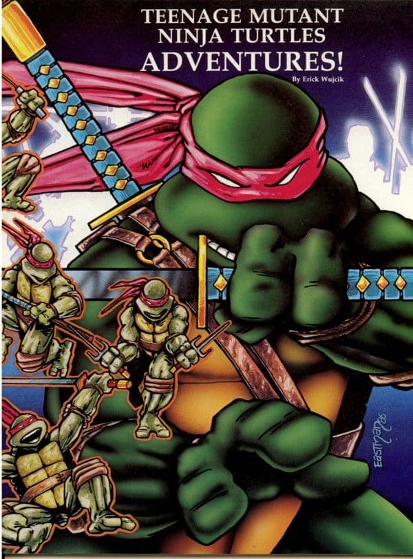 Teenage Mutant Ninja Turtles Adventures Palladium Books 1990