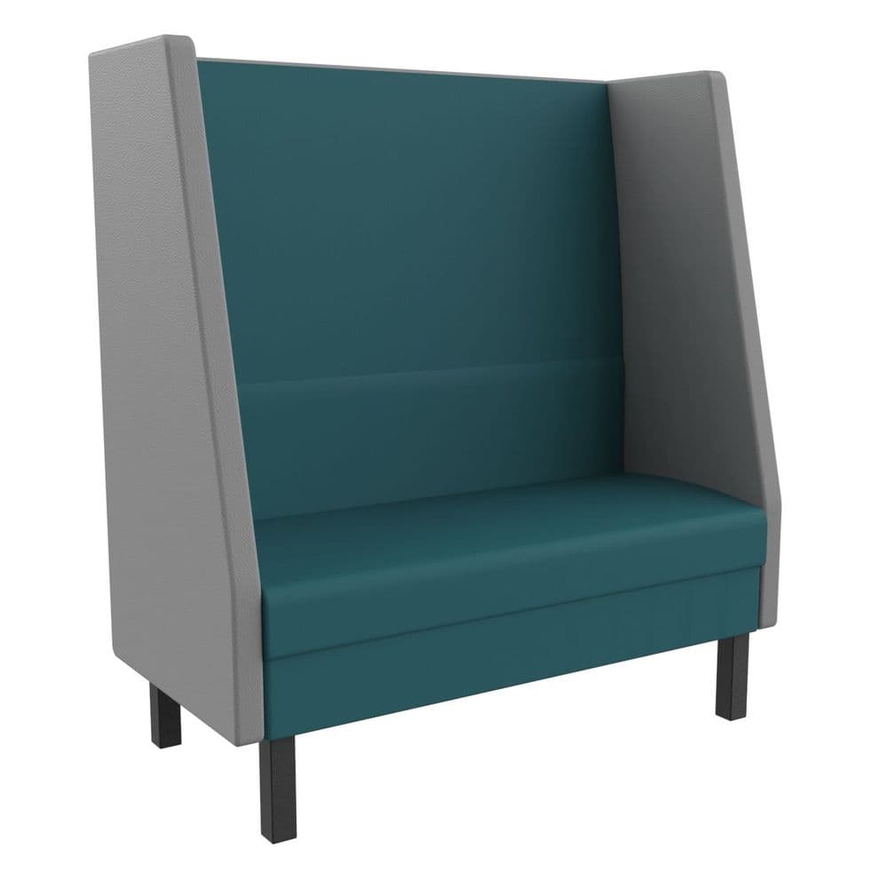 Deluxe Plain Extra High Back Unit - Privacy Sides - Multiple Sizes