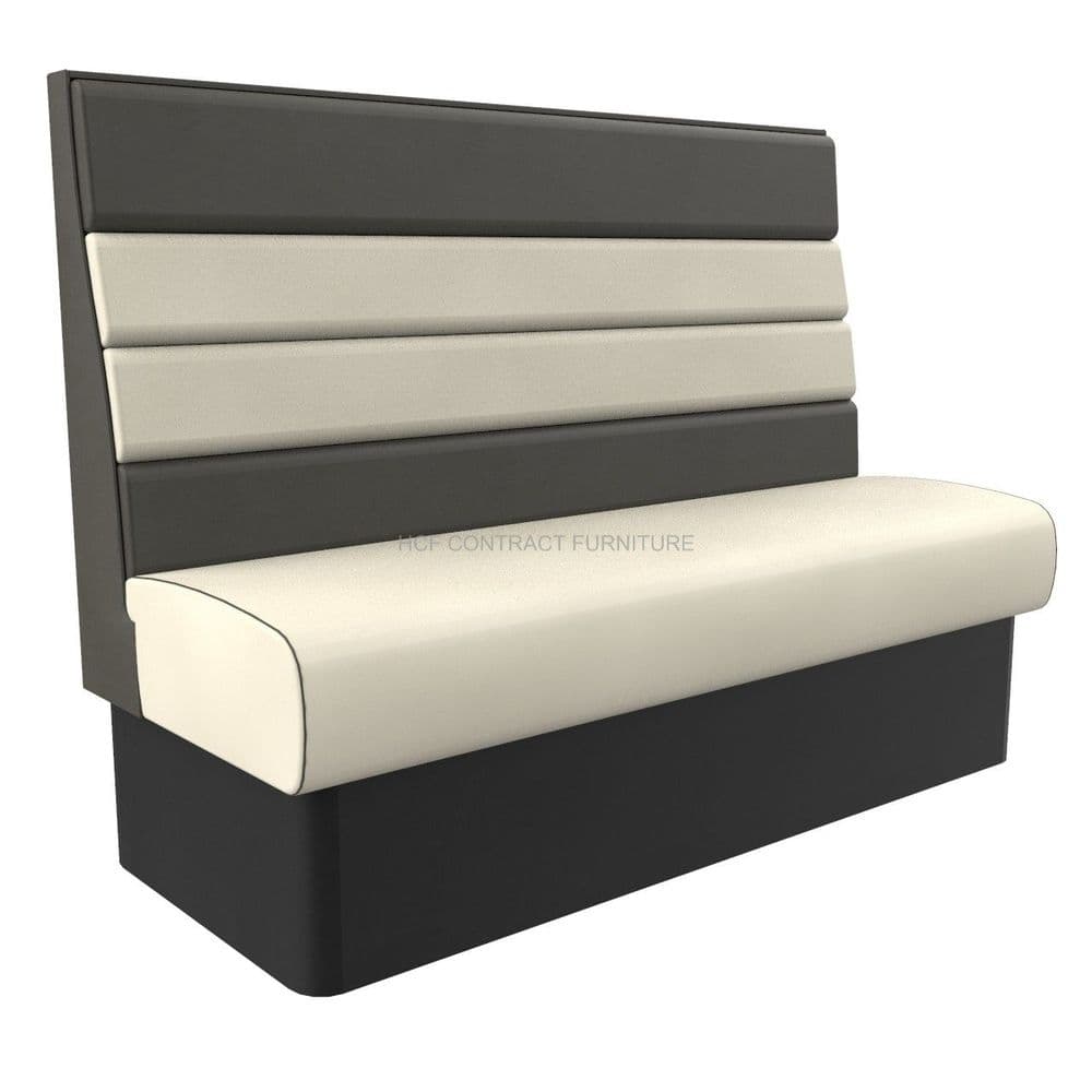 High Back Texas Horizontal Fluted 3 Seater - 1500MM Booth