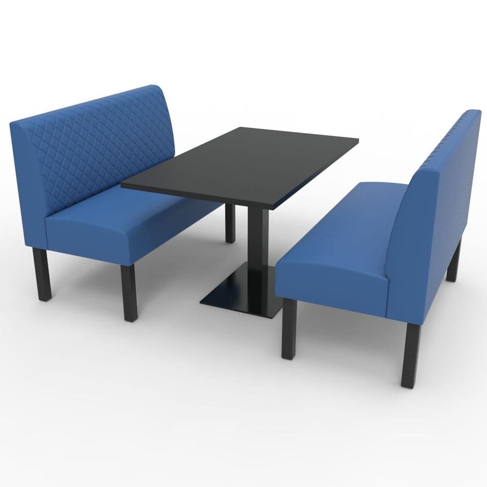 Lifetime Compact Quilted - Complete 4 Seater Booth Set - 1200mm Wide