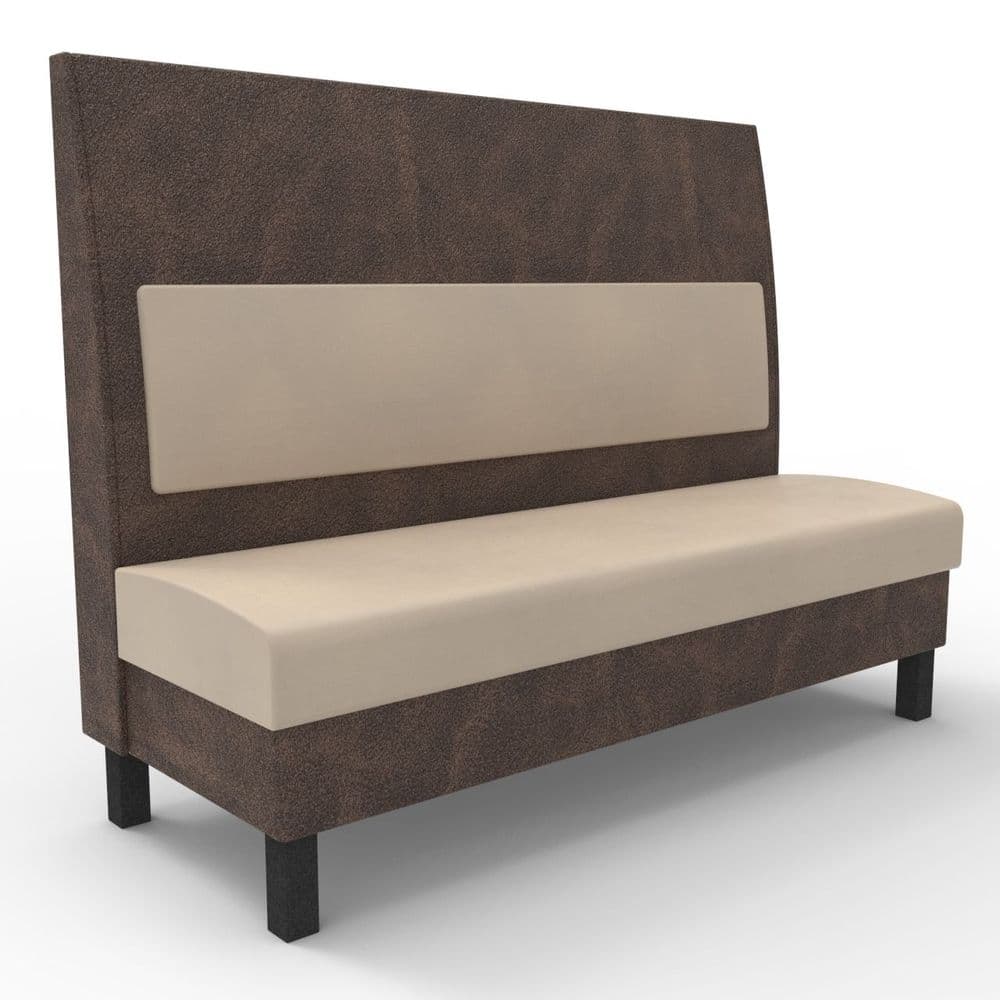 Lifetime Urban High Back - 2-3 Seater Booth - 1500mm