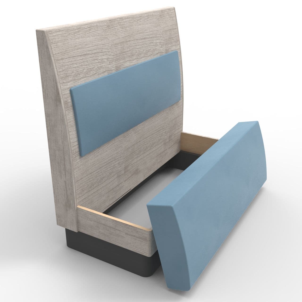 Lifetime Urban Storage - High Back - Single Seater Booth - 700mm