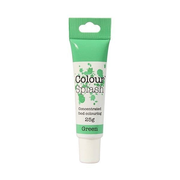 Colour Splash Edible Food Colouring Paste / Gel Green 25g