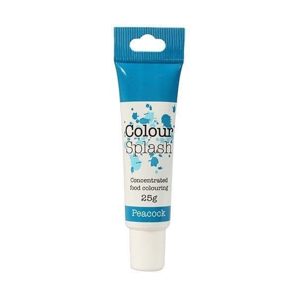 Colour Splash Edible Food Colouring Paste / Gel Peacock 25g
