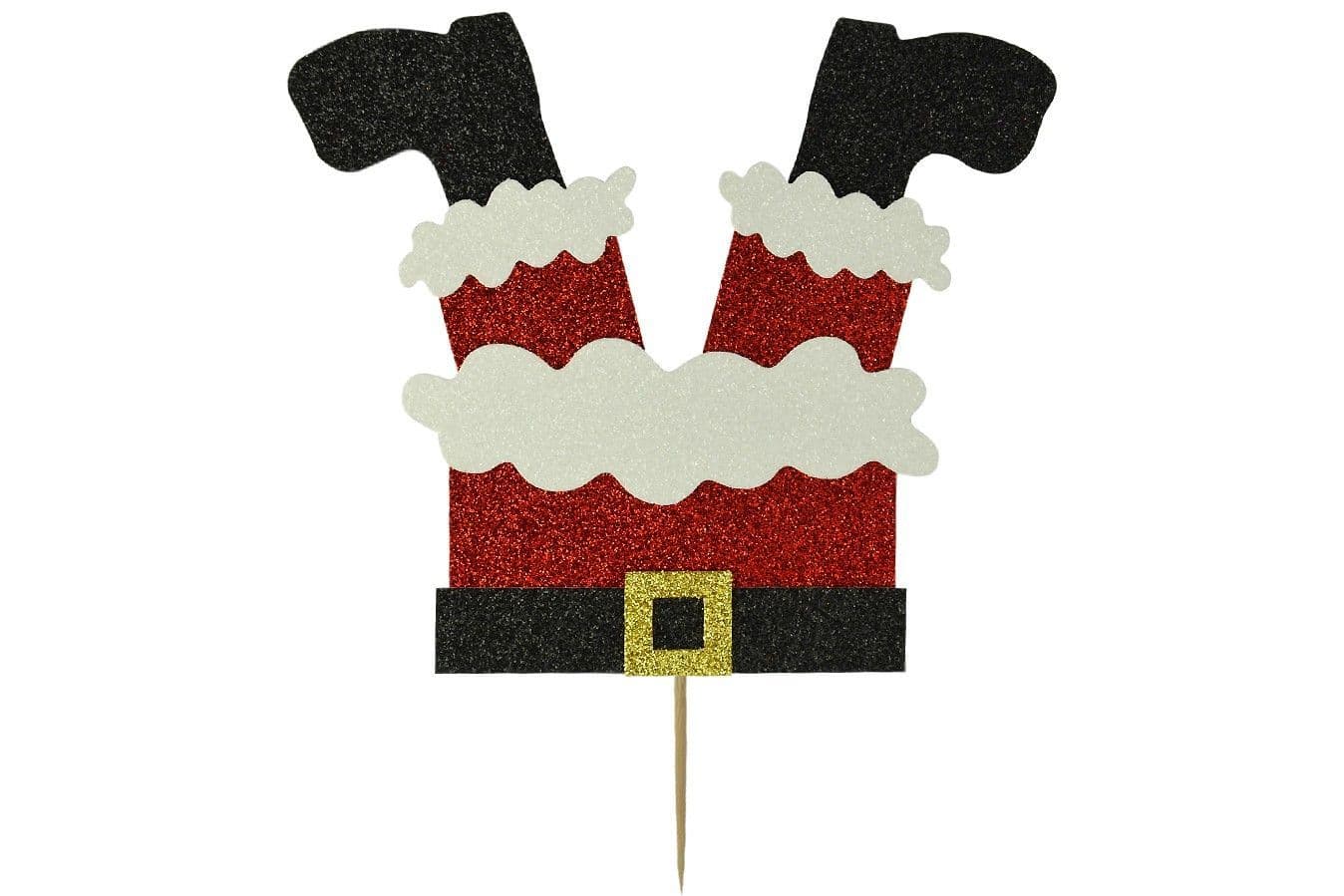 Kelsi Marsh - Santa Legs Cake Topper