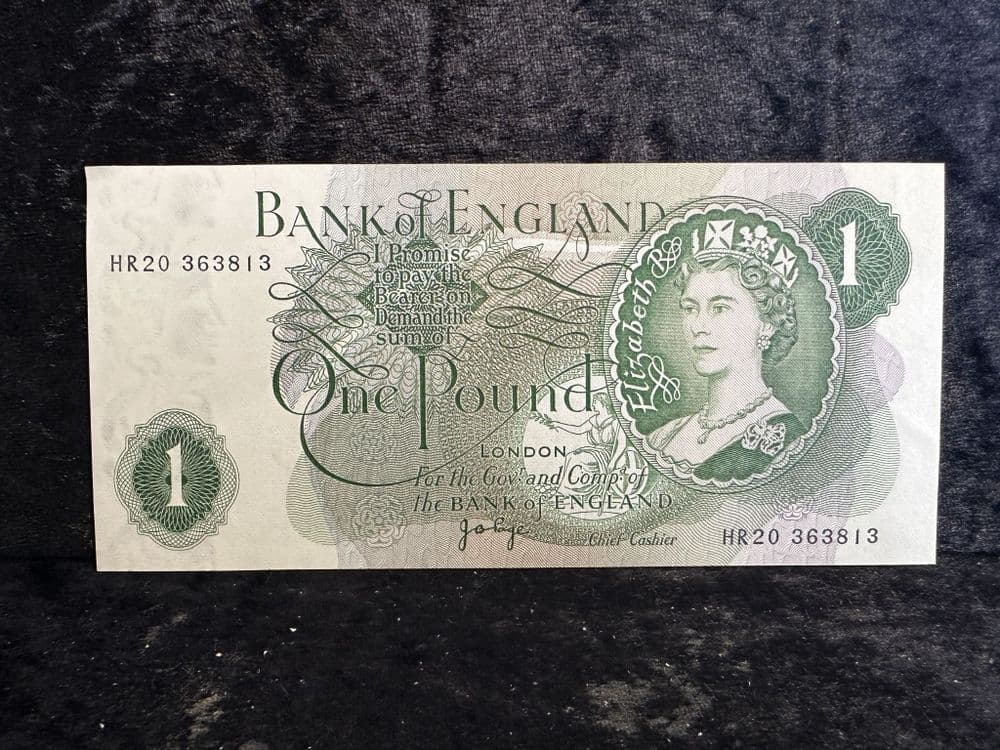 Great Britain One Pound JB Page 1970-78 HR20 EF BKN2093