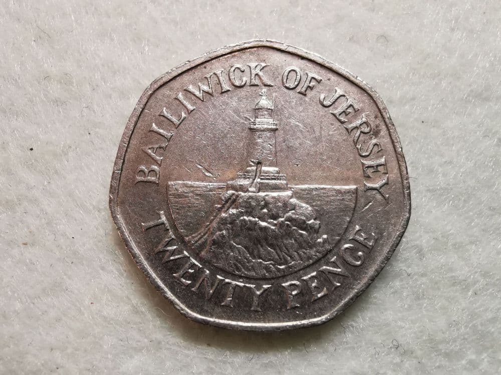 Jersey 20 Pence 1998 VF CS10811