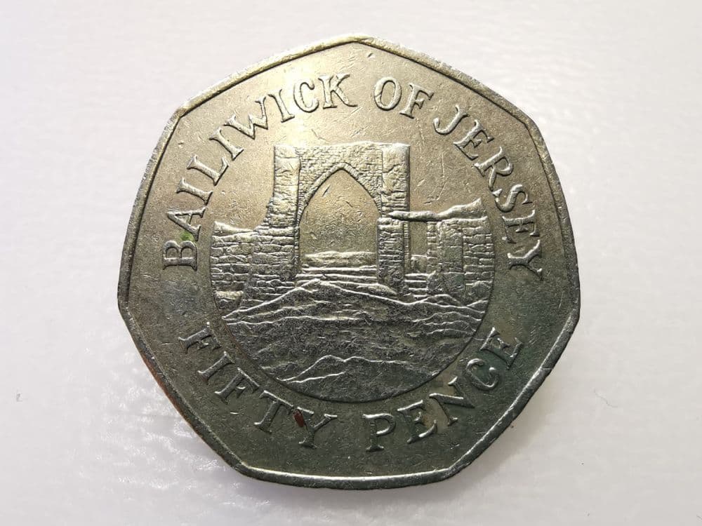 Jersey 50 Pence 1998 F CS174