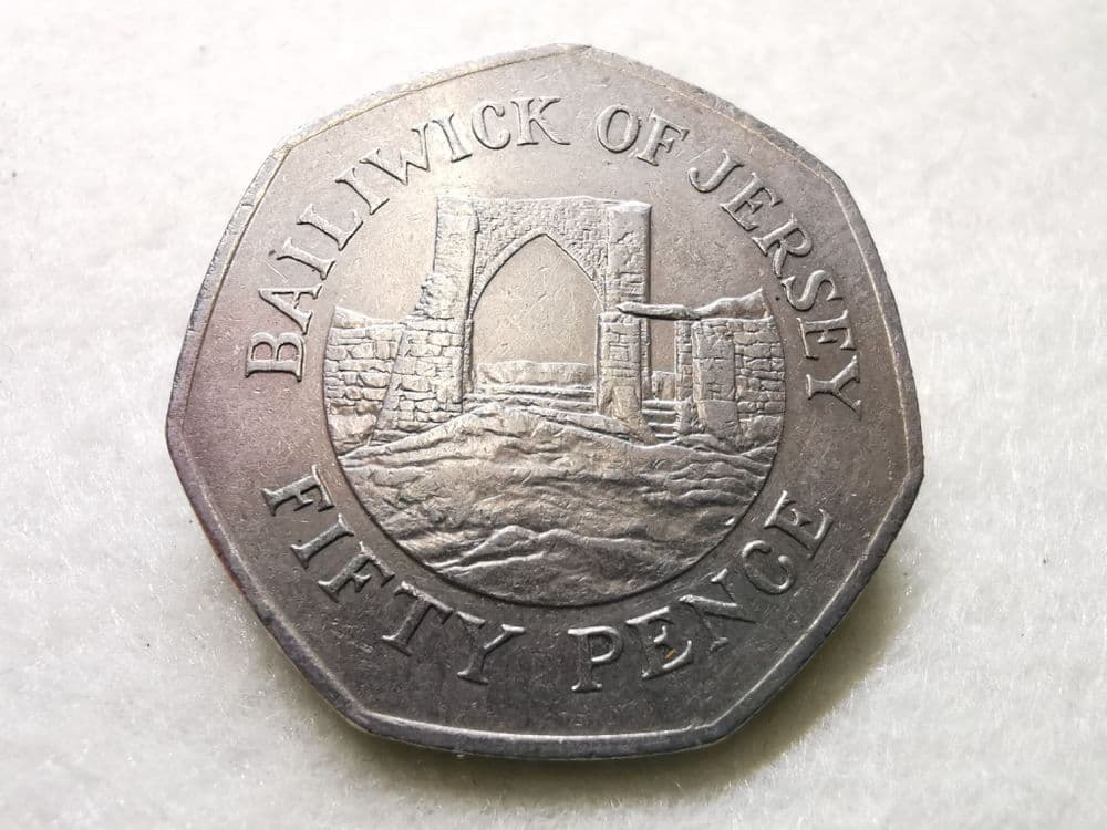 Jersey 50 Pence 1998 VF CS9428