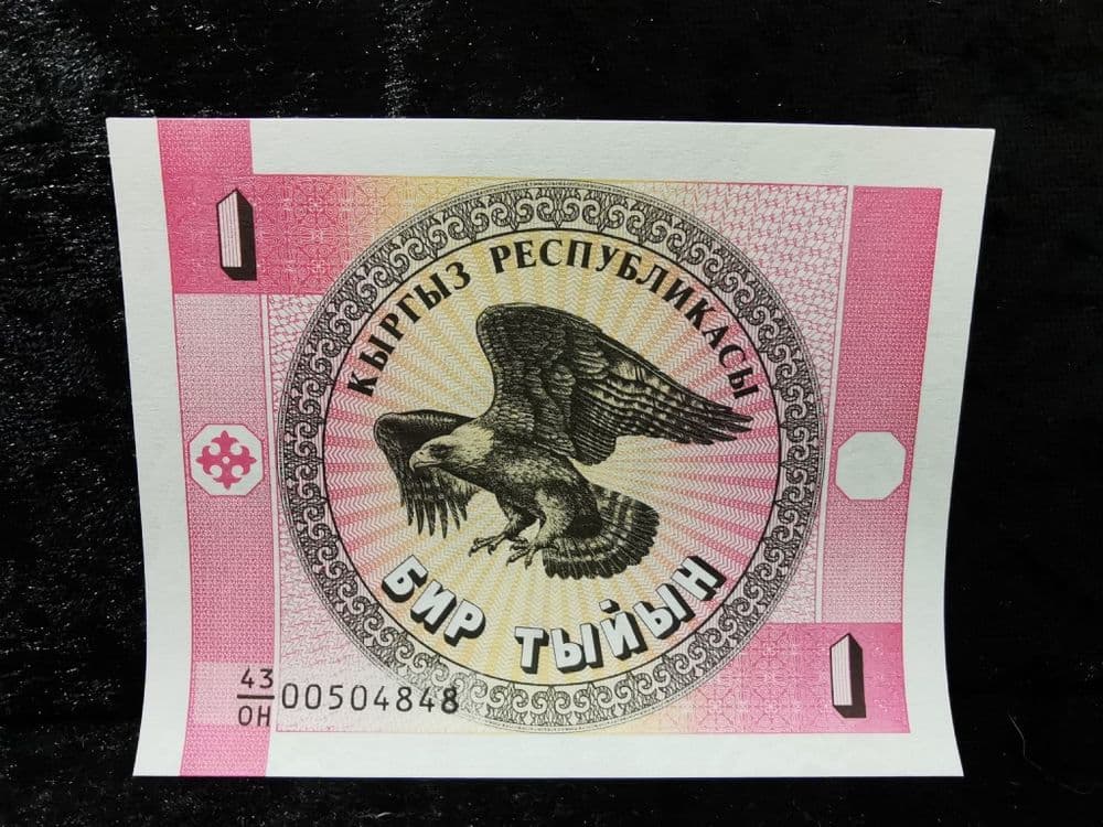 Kyrgyzstan One Tyiyn 1993 AEF BN320