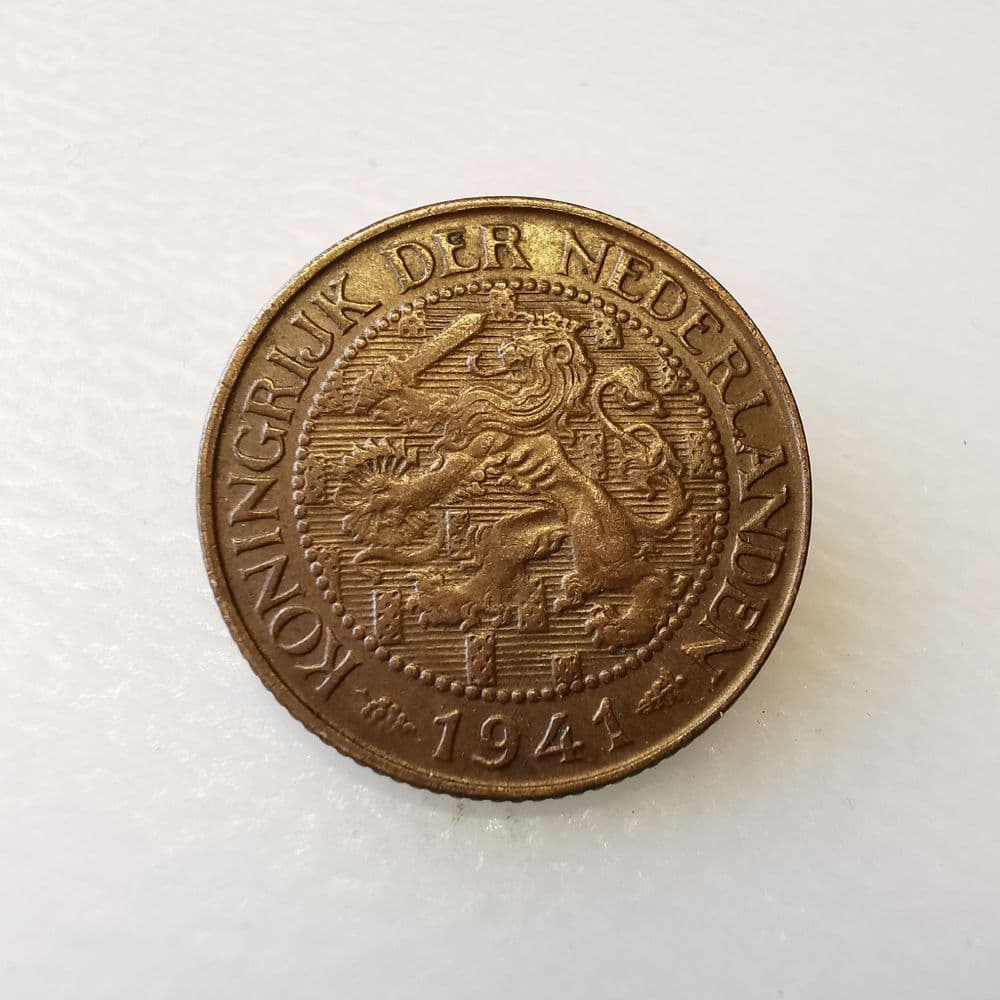 Netherlands One Cent 1941 VF CS397