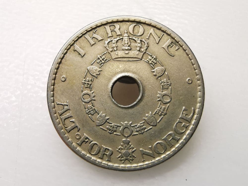 Norway One Krone 1939 VF CS4109