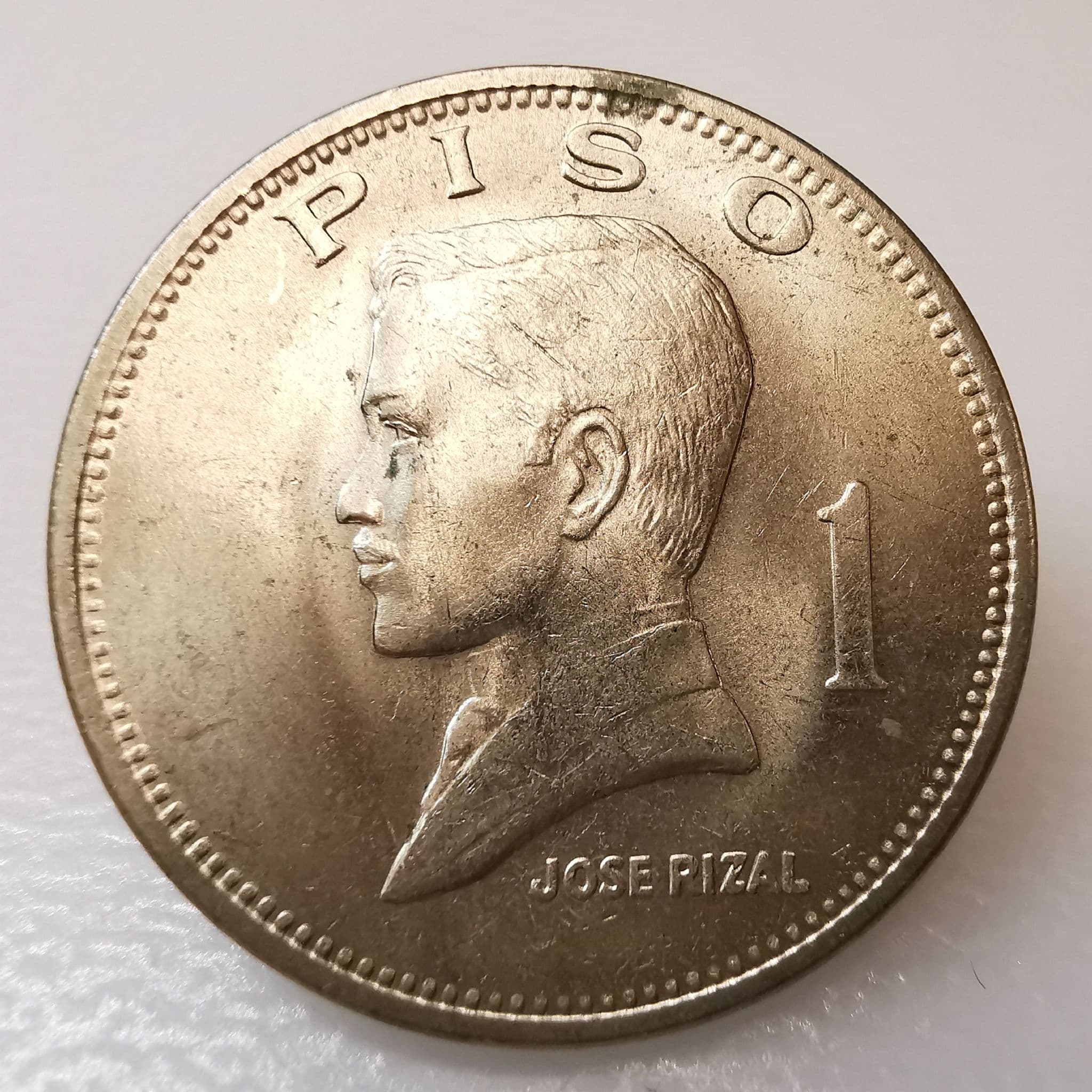 Philippines One Piso 1972 EF CS818