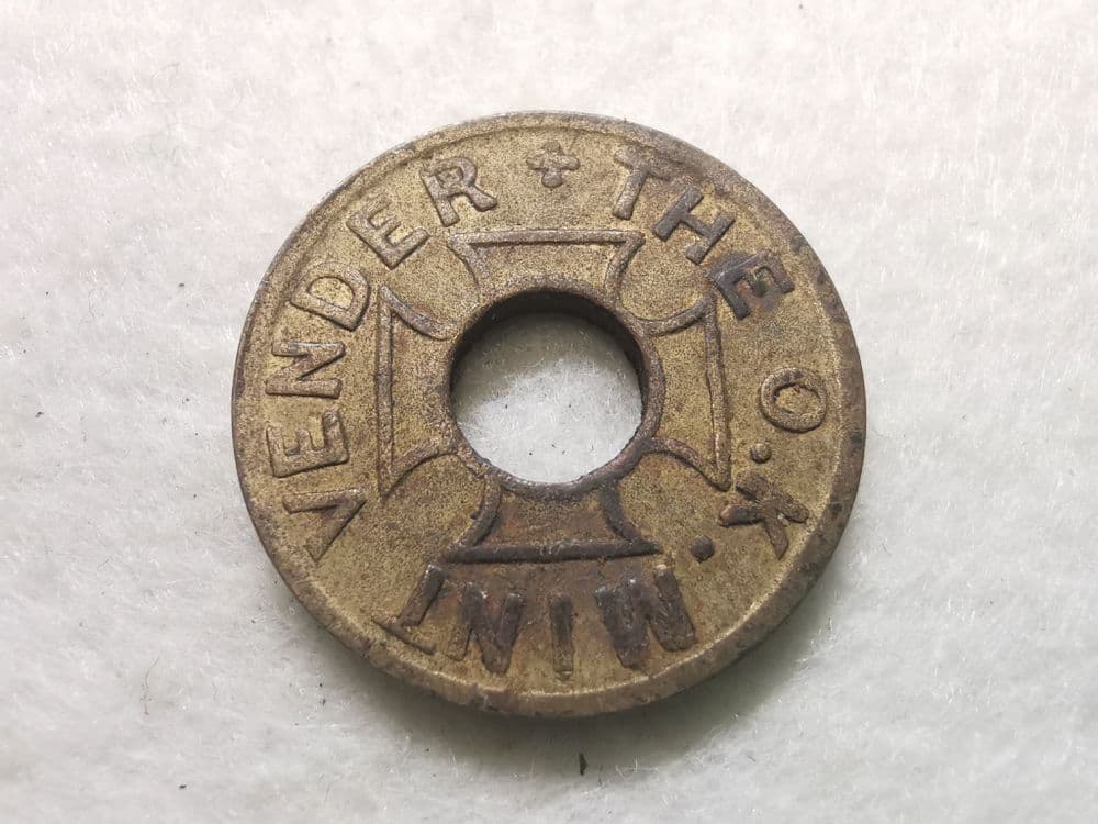 USA Chicago The OK Mint Vender One Packet Token VF CS10209