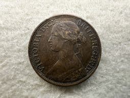 Victoria Farthing 1867 VF CS11347