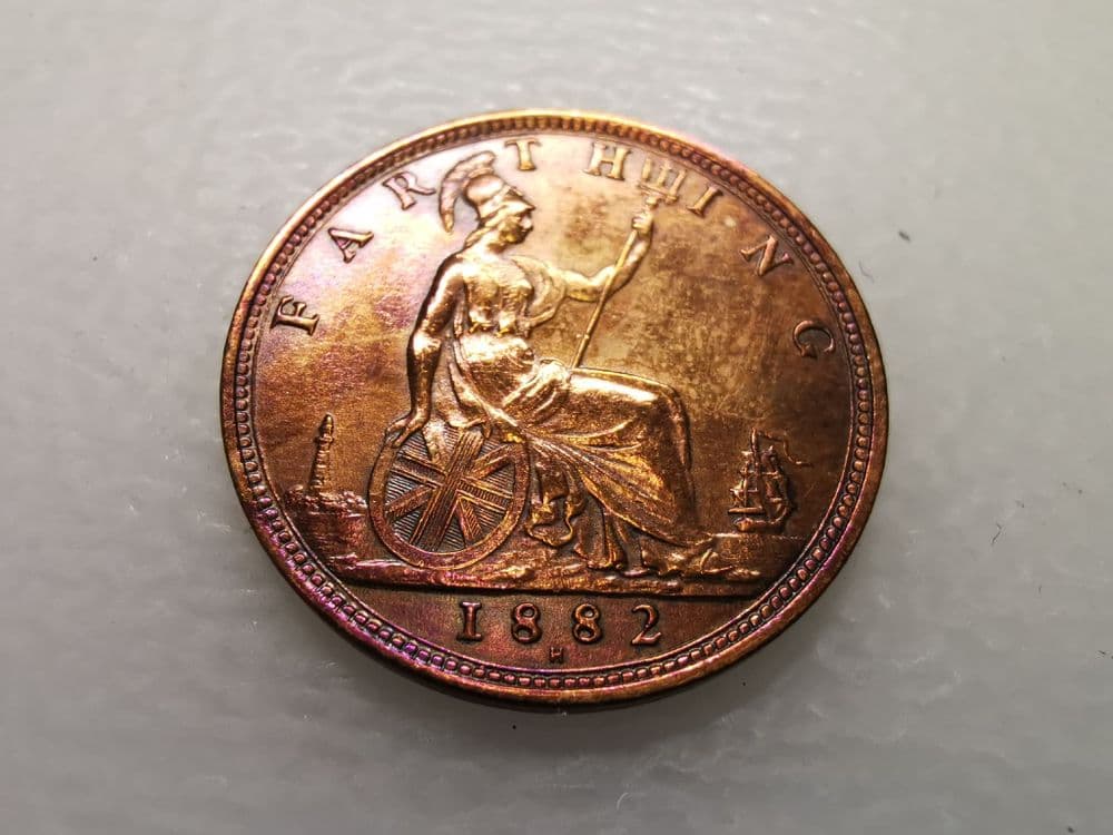 Victoria Farthing 1882 H Cleaned GVF CS5120
