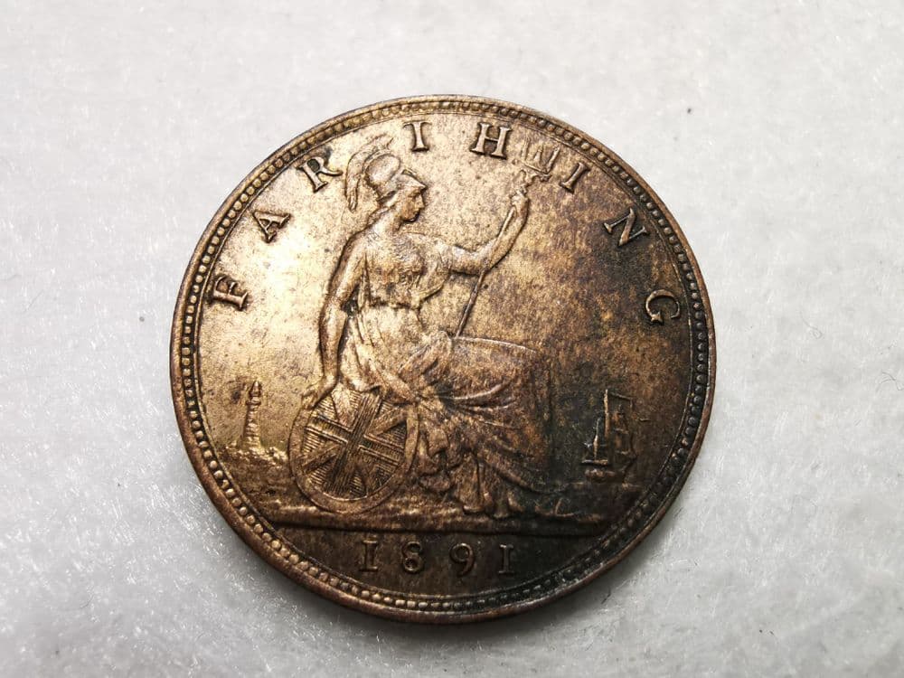 Victoria Farthing 1891 EF CS6500